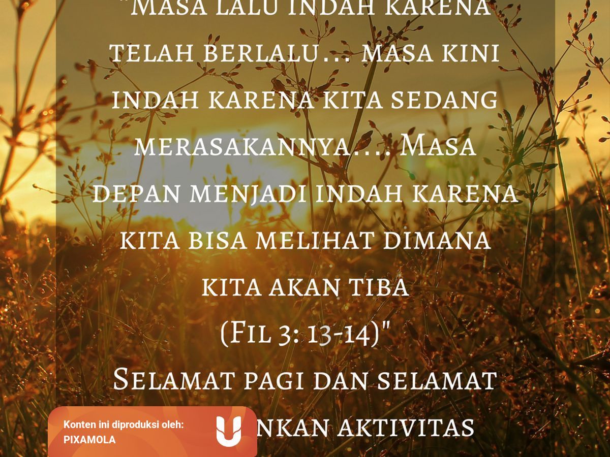 79 Ucapan Selamat Pagi Kristen Hari Rabu